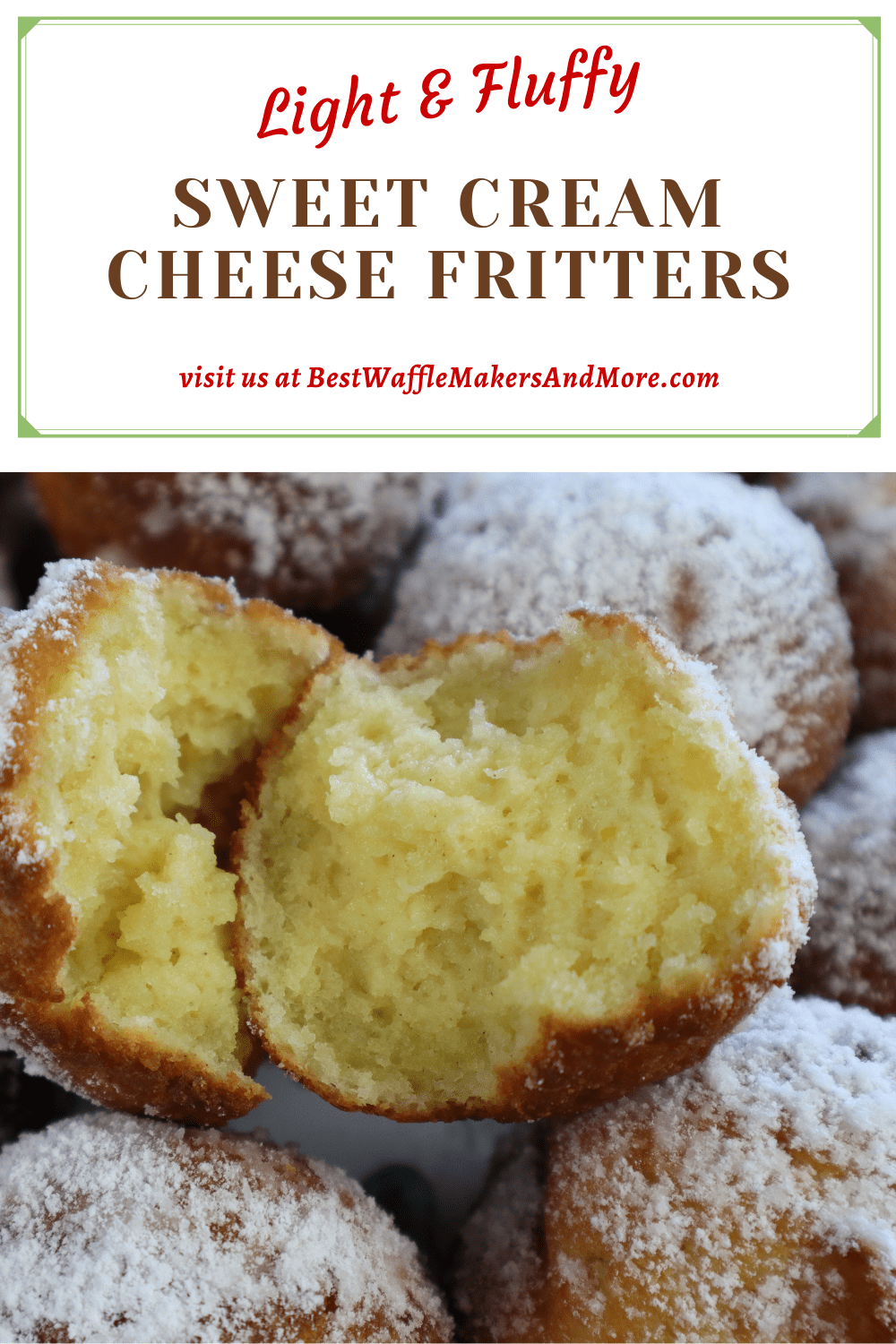 Grandma’s Recipe For Sweet Cream Cheese Fritters | Best Waffle Makers ...